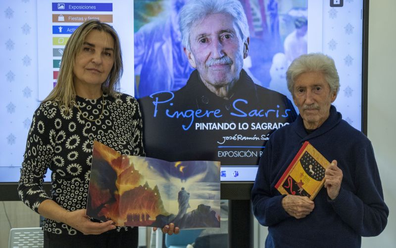 La colección inédita ‘Pingere Sacris’ del artista José Ramón Sánchez ...